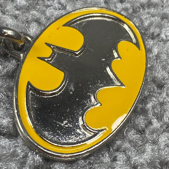 Jewelry | Batman Pendant Medal Medallion 1999 Dc Comics Yellow Enamel ...